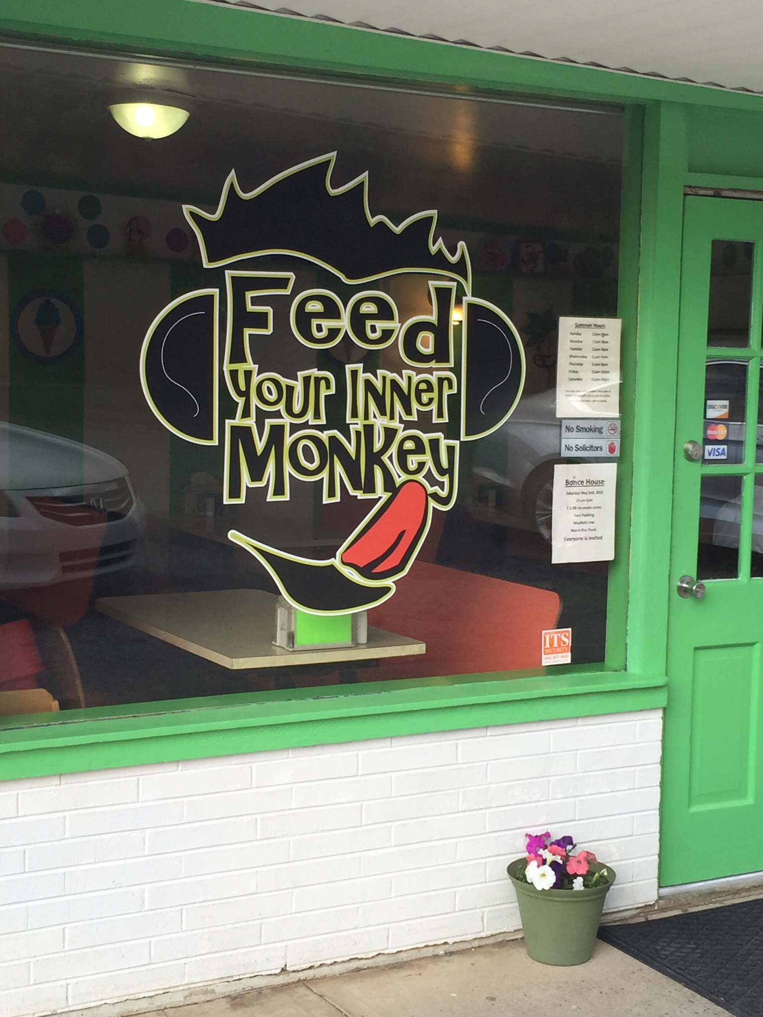 The Chunky Monkey Ice Cream Shop - Adventure Anderson